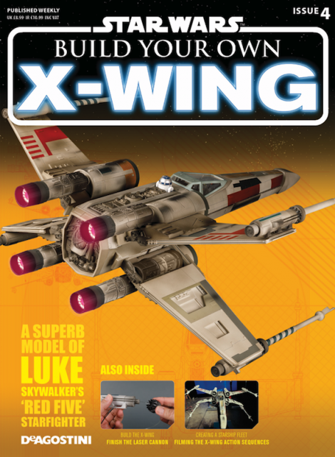 KIT ALERT!! Star Wars Build your own X-wing | 1:18 (29.3 Inch!) Model ...